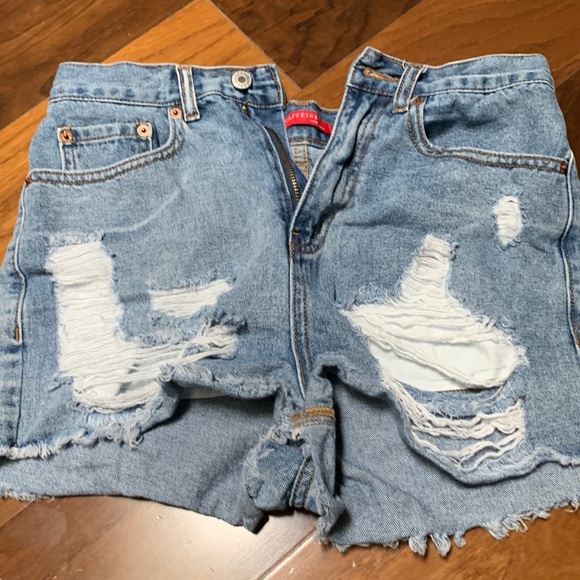 Shorts | Very Distressed Jean Shorts By Caffeine | Poshmark